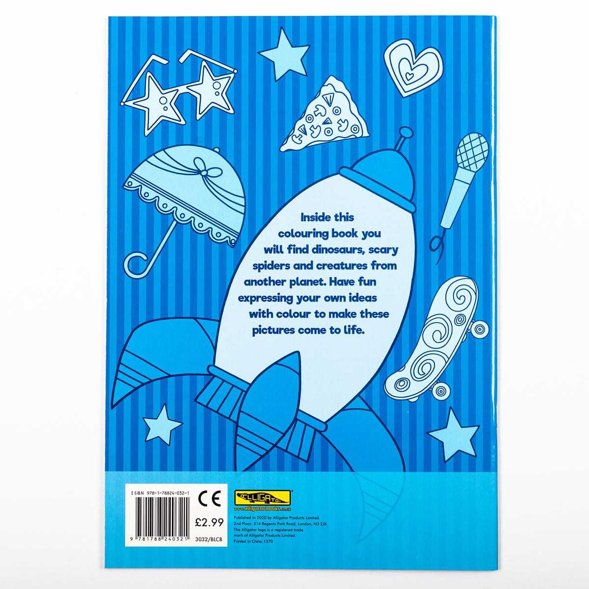 The Brilliant Blue Colouring Book - Art Central