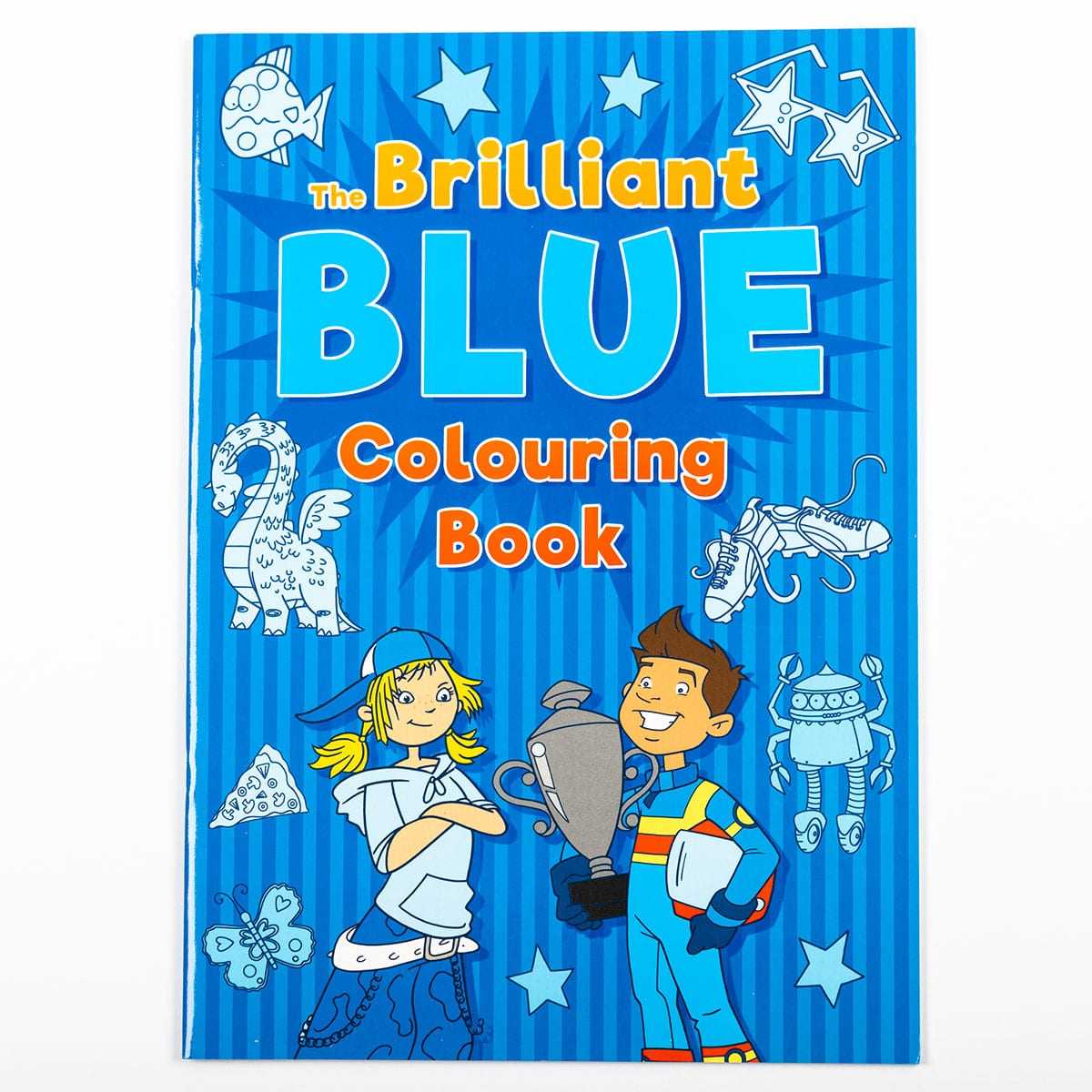 The Brilliant Blue Colouring Book - Art Central