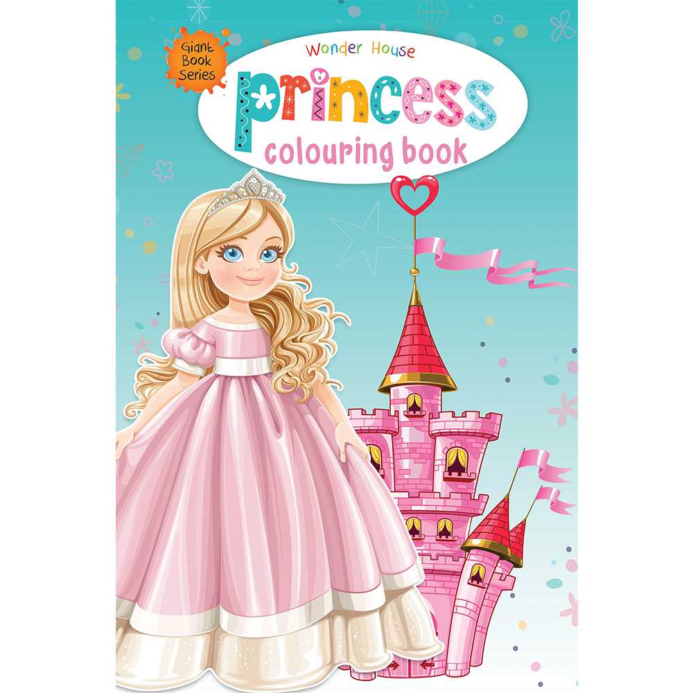 Princess Colouring Book Giant - Art Central