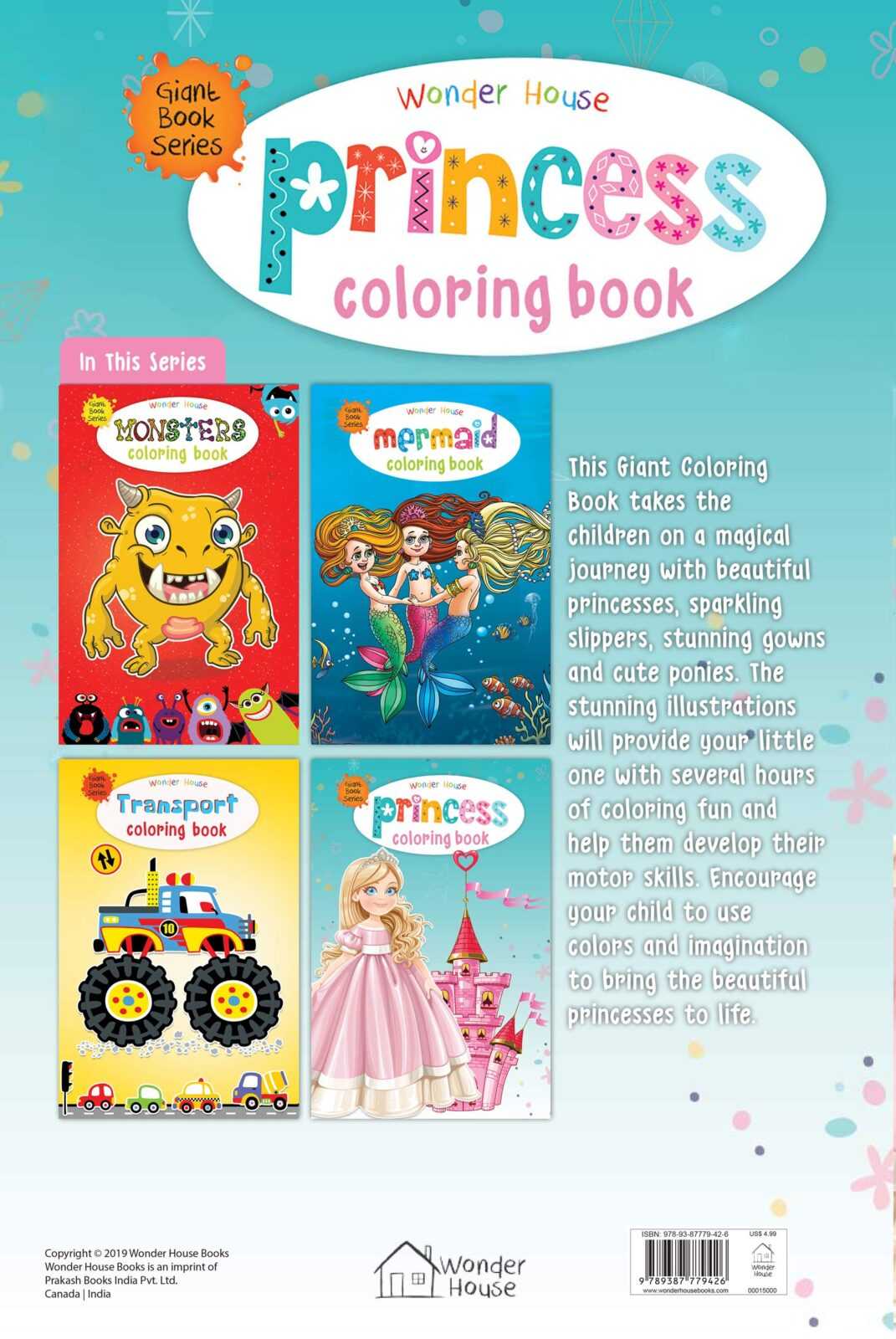 Princess Colouring Book Giant - Art Central