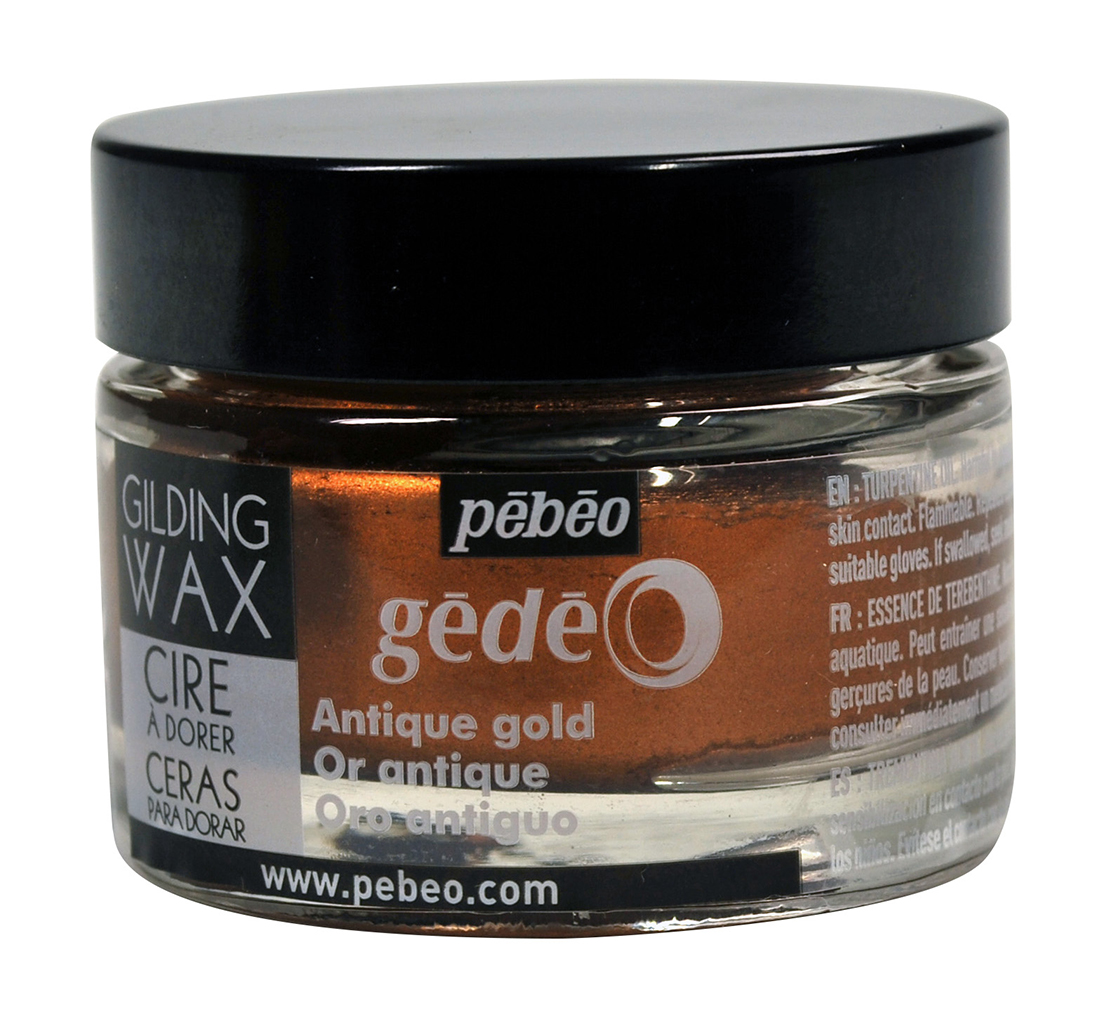 Gedeo Gilding Wax 30 Ml Antique Gold - Art Central